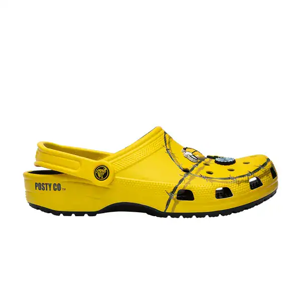 CROCS Post Malone X Clog 'barbed Wire - Yellow | Editorialist