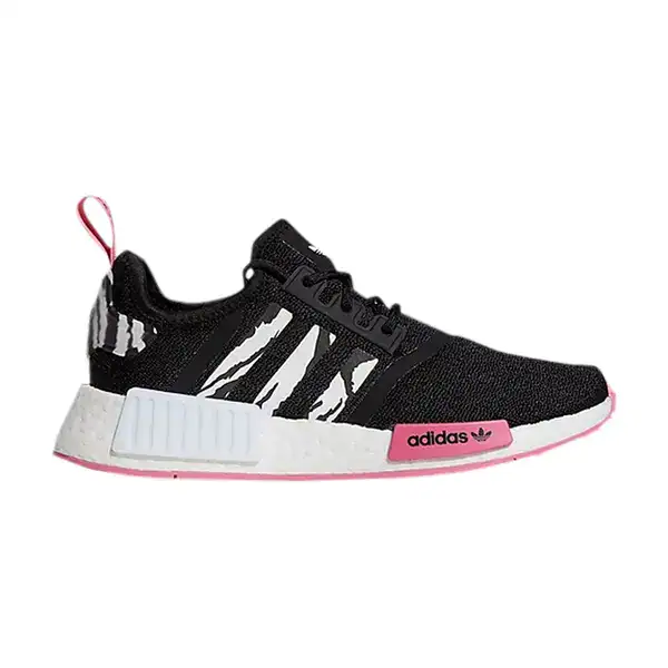 Adidas Nmd_r1 Animal Print Sneakers - Black | Editorialist