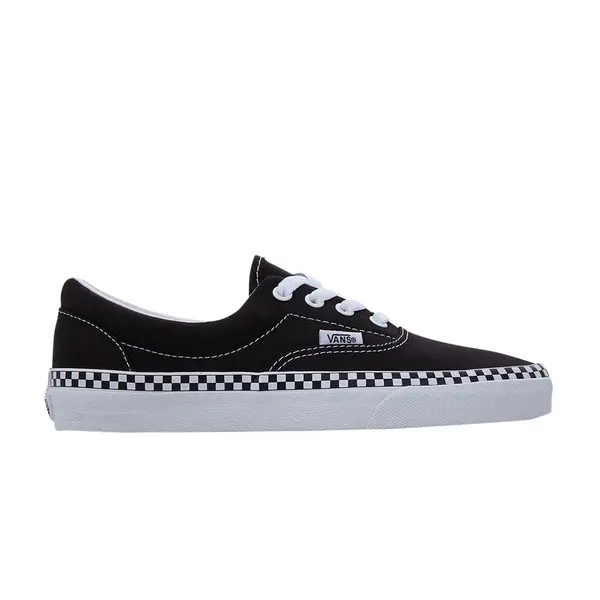 VANS Era Check Foxing Sneakers - Black