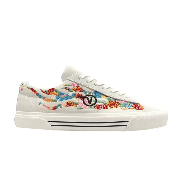 VANS Sid Dx Anaheim Factory Flower Flame Sneakers - White