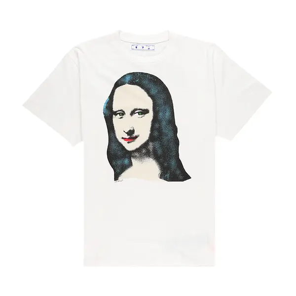 Off-White Mona Lisa Short-sleeve Over Tee /black