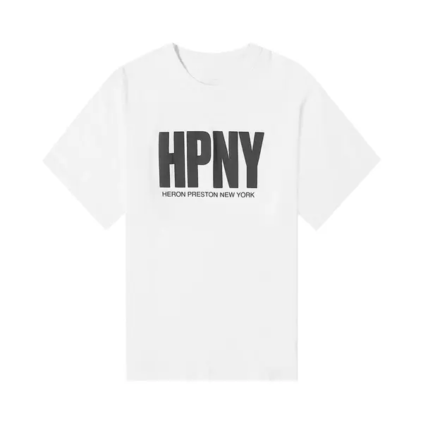 Heron Preston Logo Print T-shirt - White