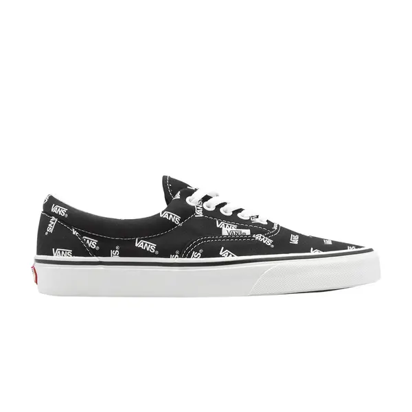 VANS Era Allover Logo Sneakers - Black