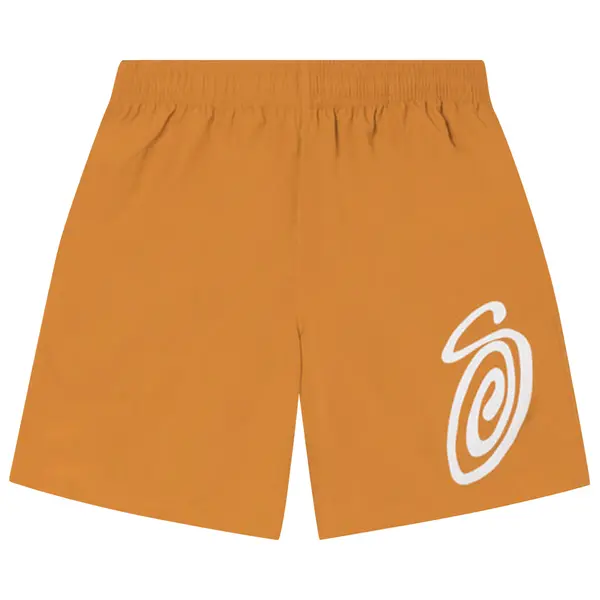 StÜssy Curly Water Short - Brown