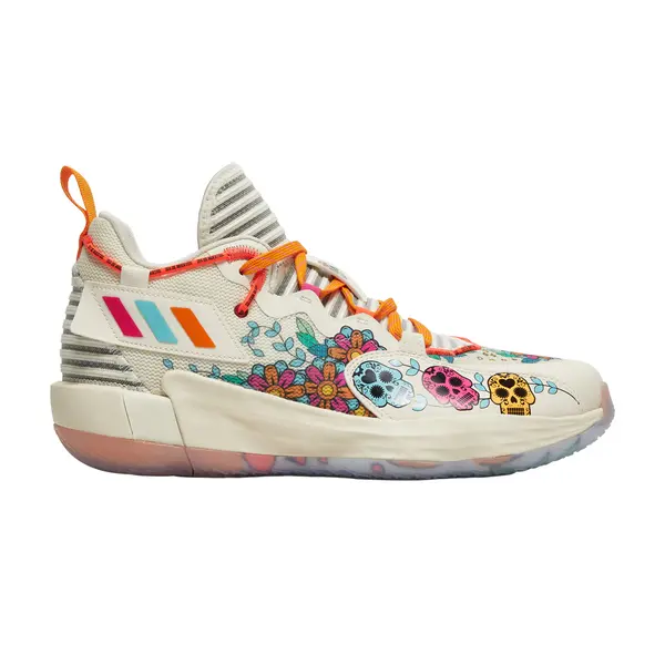 Adidas Dame Extply 'day Of The Dead' Sneakers