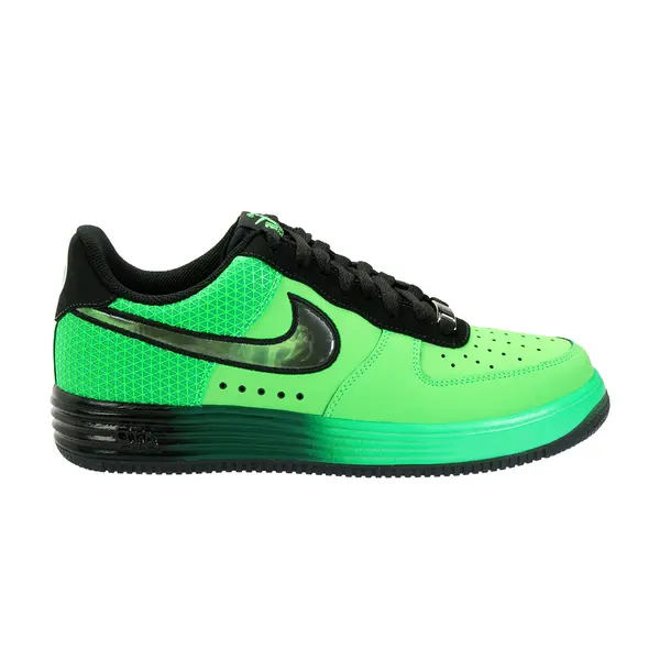 Nike Lunar Force 1 Leather Sneakers - Green