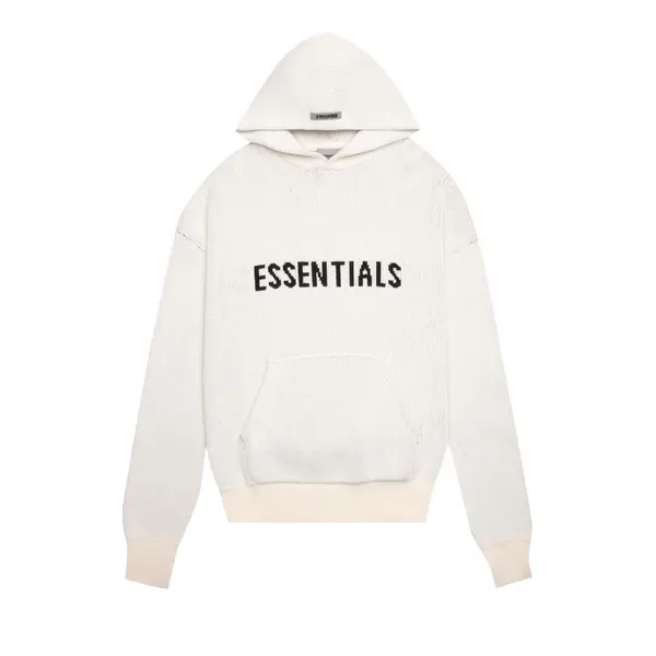 Fear Of God Knit Hoodie - Cream