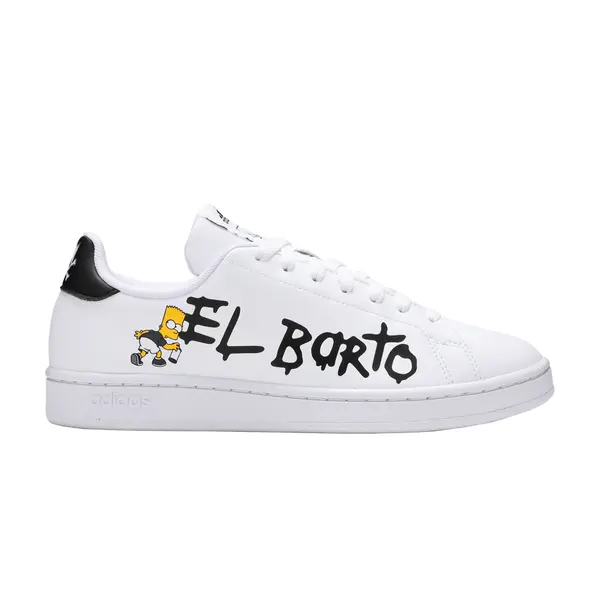 Adidas The Simpsons X Advantage 'el Barto' Sneakers - White