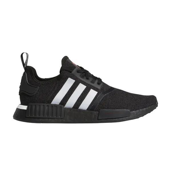 Adidas Nmd_r1 Japanese Side Print Sneakers - Black