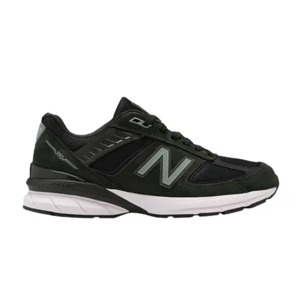 NEW BALANCE 990v5 Made In Usa 'evergreen' Sneaker - Green