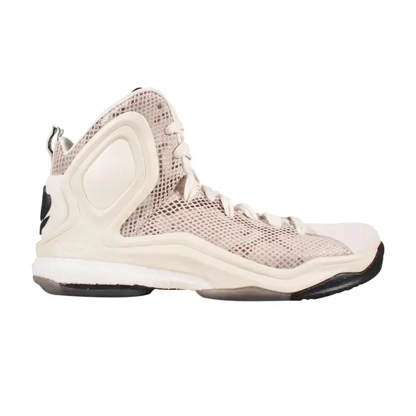 Adidas D Rose 5 Boost Og High-top Sneakers - White