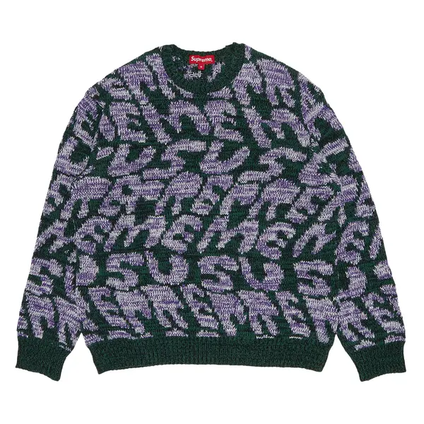 Supreme Stacked Sweater - Green
