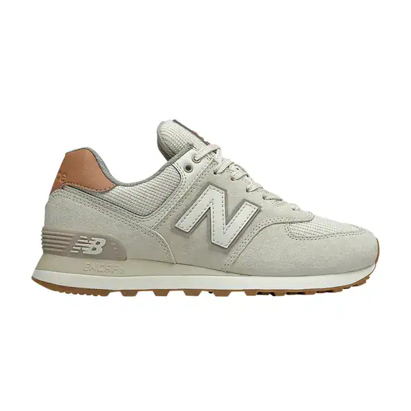 New Balance Wmns 574 Rugged 'Angora Granite - Cream | Editorialist