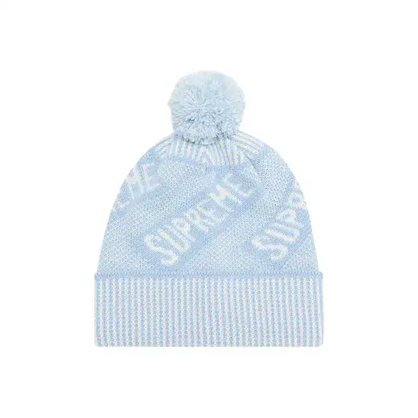 Supreme Logo Beanie - Blue | Editorialist display picture 1