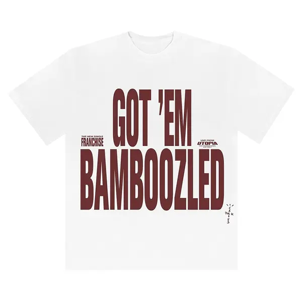 CACTUS JACK BY TRAVIS SCOTT Get Em Bamboozled Franchise Short-sleeve T-shirt