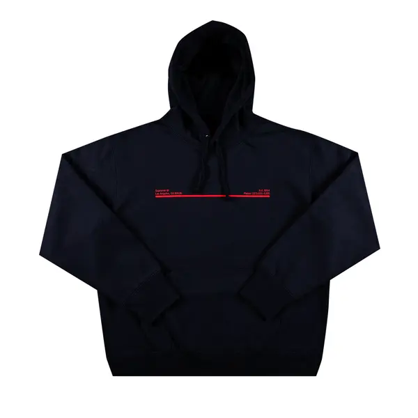 Supreme Hooded Sweatshirt - Blue
