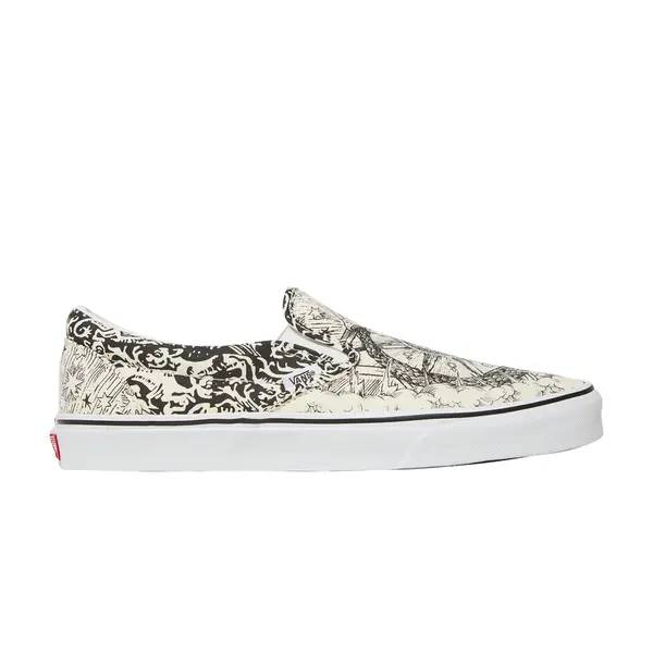 VANS Classic Slip-on "ouroboros - White