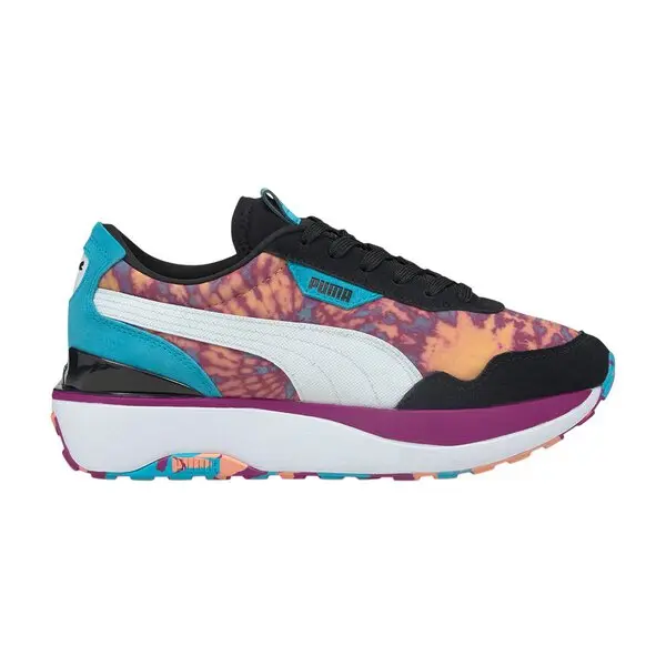 PUMA Wmns Cruise Rider 'tie Dye' Sneakers - Multicolor