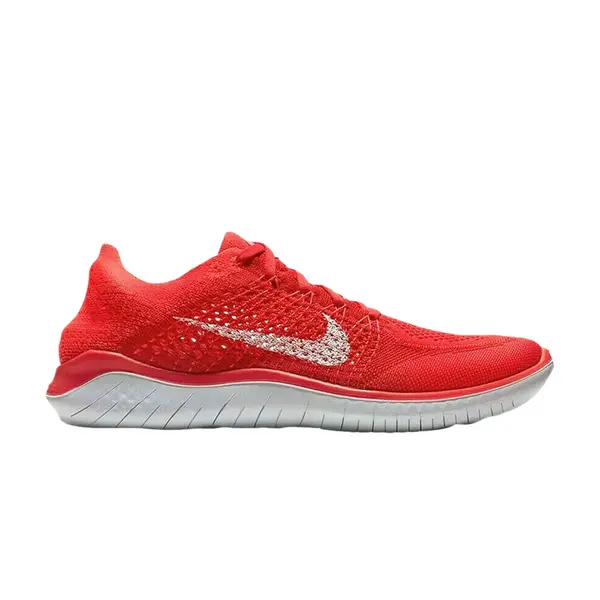 Nike Free Rn Flyknit 2018 'university - Red | Editorialist