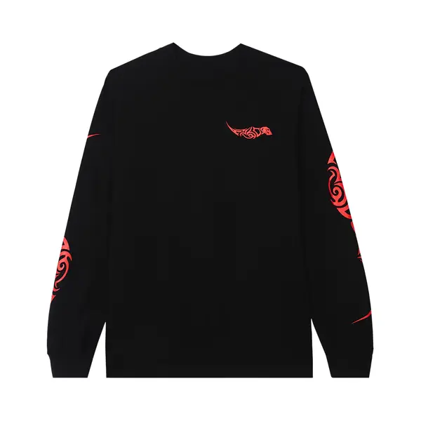 ANTI SOCIAL SOCIAL CLUB I Get Into It Long-sleeve Tee - Black