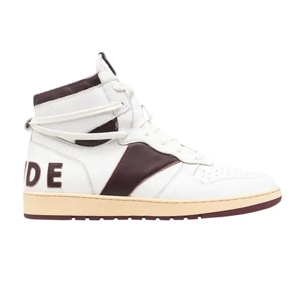 Rhude Rhecess High Sneakers - White
