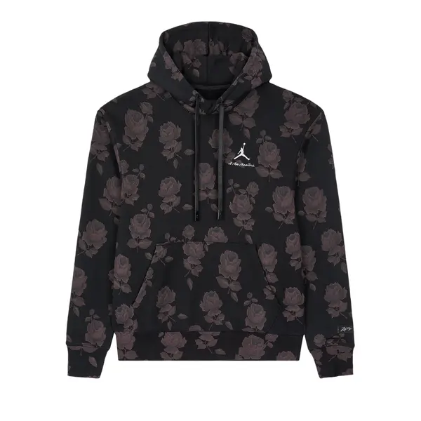 JORDAN X A Ma Maniére Printed Fleece Hoodie - Black