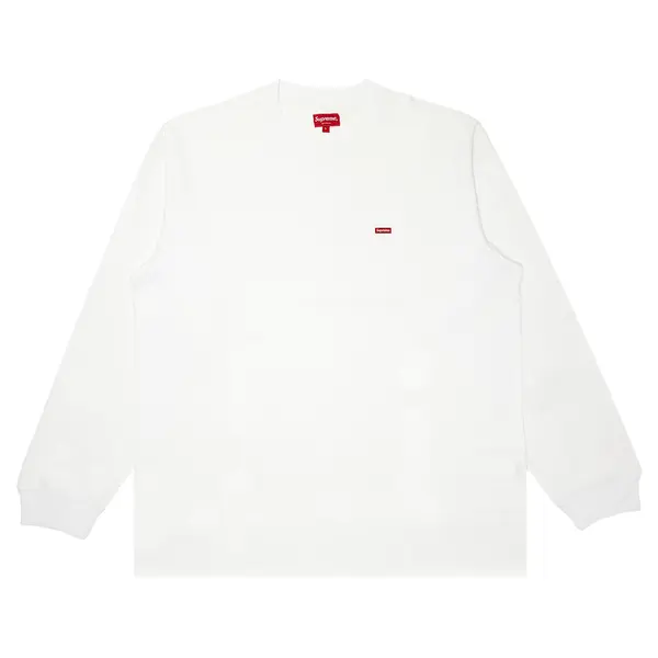 Supreme Small Box Long-sleeve Tee - White