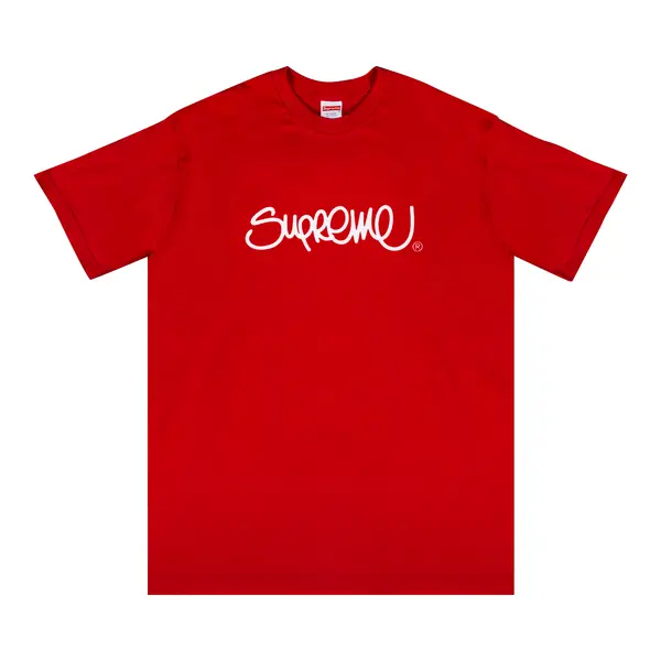Supreme Handstyle Tee - Red