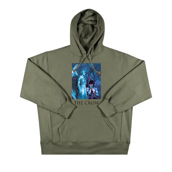 Supreme X The Crow Hooded Sweatshirt - Green