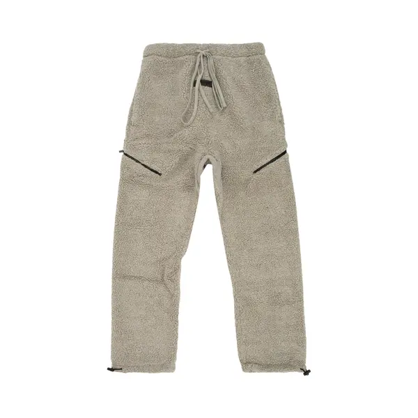 Fear Of God Polar Fleece Pant 'dark Oatmeal - Grey
