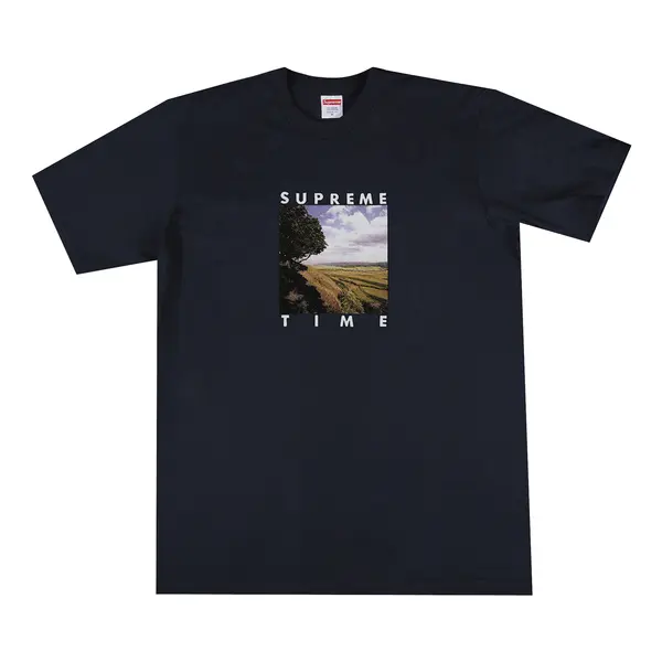 Supreme Time Tee 'navy - Blue