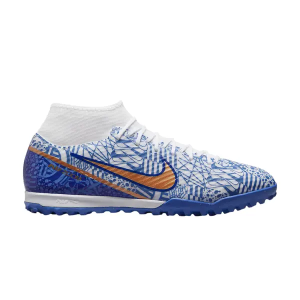 Nike Zoom Mercurial Superfly Academy Cr7 Tf 'azulejo - Blue