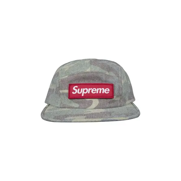 Supreme Washed Out Camo Camp Cap - Multicolor