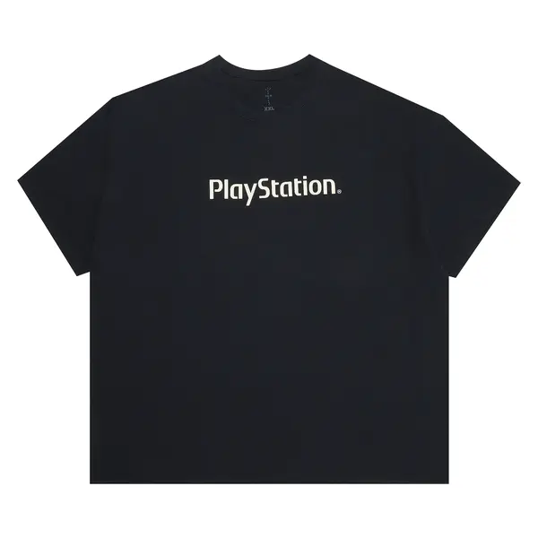 CACTUS JACK BY TRAVIS SCOTT Motherboard Logo I T-shirt - Black