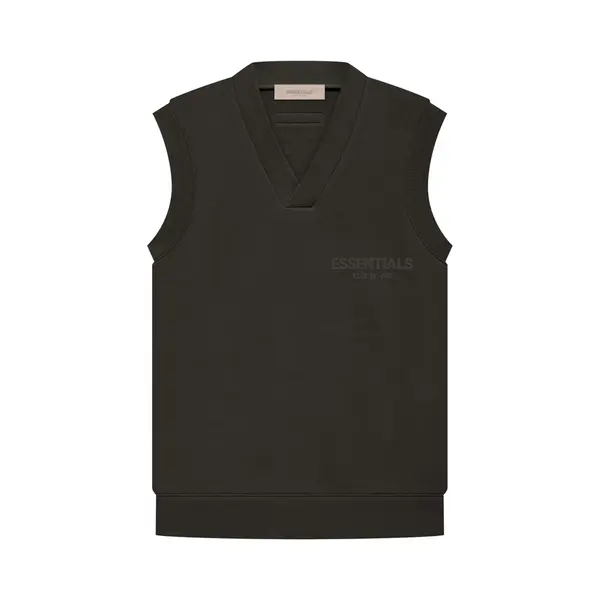 Fear Of God V-neck Vest - Black