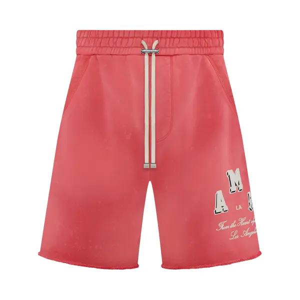 Amiri Collegiate Shorts - Red