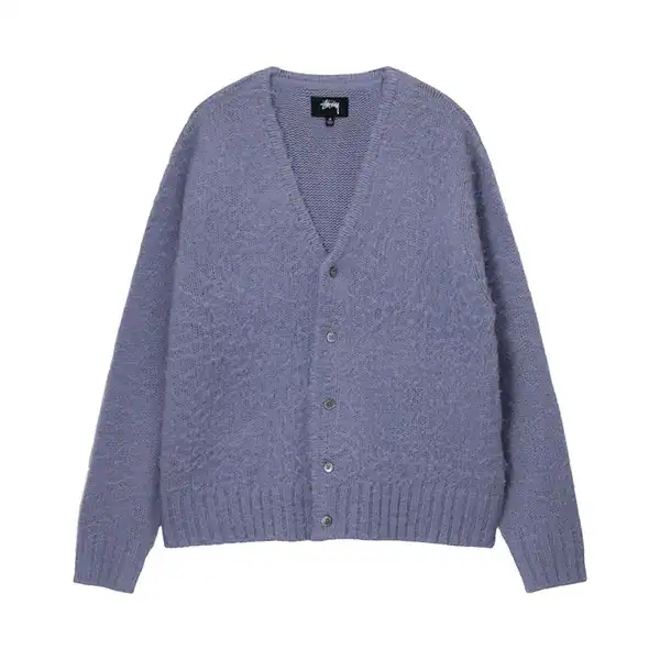 Stussy Shaggy Cardigan Purple Stussy Shaggy Cardigan シャギー