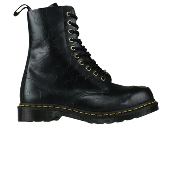 Dr. Martens A Bathing Ape X 1490 Smooth Boots