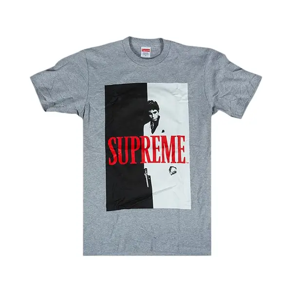 Supreme Scarface Split T-shirt - Grey
