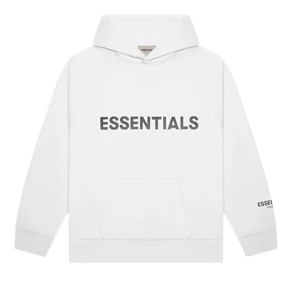 Fear Of God Printed Hoodie - White