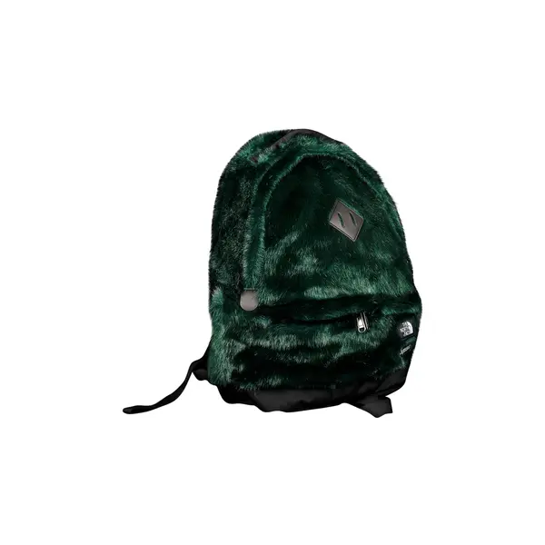 Supreme X The North Face Faux Fur Backpack - Green