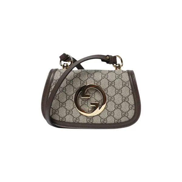 Gucci Blondie Mini Shoulder Bag - Grey