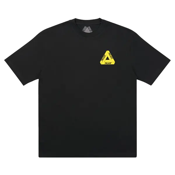 PALACE Tri-to-help T-shirt /yellow - Black