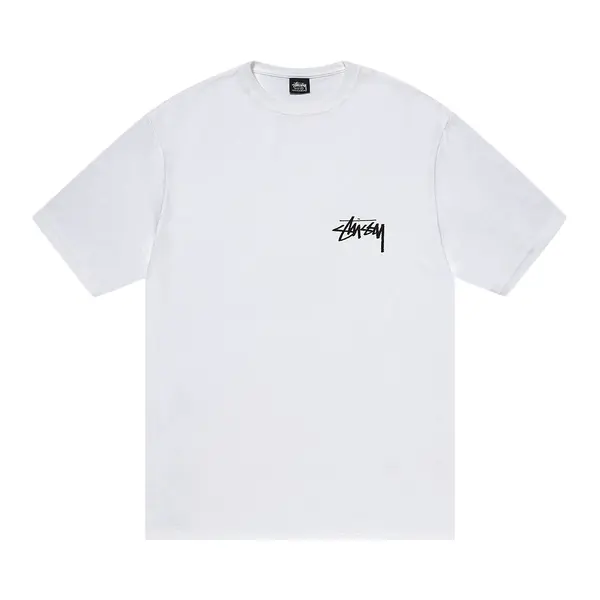 StÜssy Diced Out Tee - White