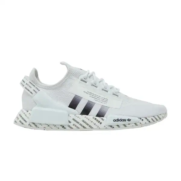 Adidas Nmd_r1 V2 'script - White | Editorialist