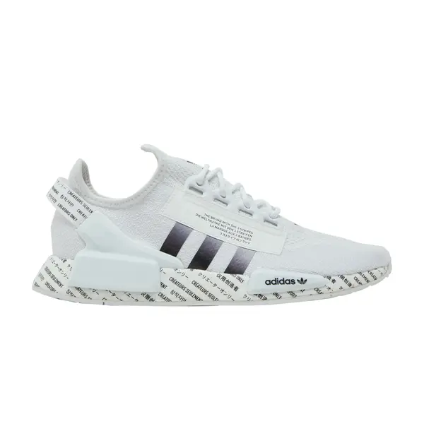 Adidas Nmd_r1 V2 'script' Sneakers - White