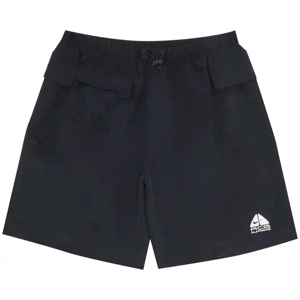 Supreme X Nike Acg Nylon Trail Short - Black | Editorialist