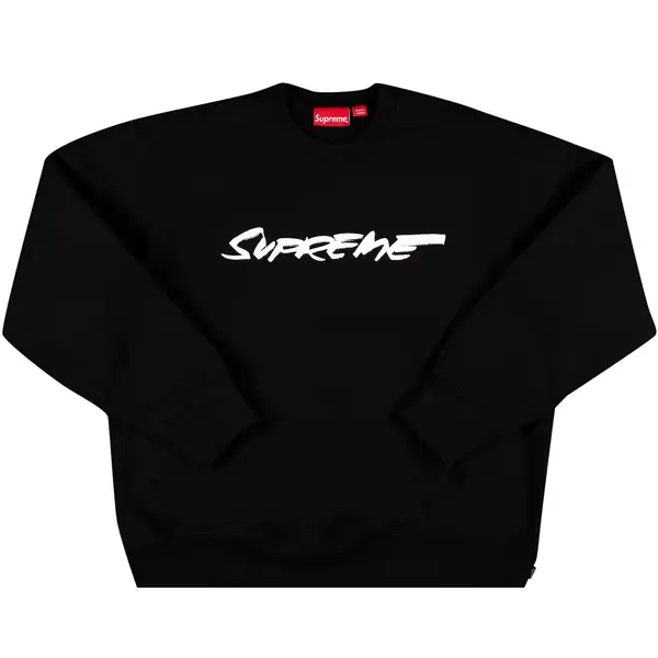 Supreme Futura Logo Crewneck - Black