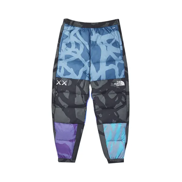 The North Face X Kaws Retro 1996 Nuptse Pant 'monterey - Blue