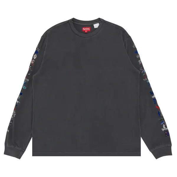 Supreme Aoi Icons Long-sleeve Top - Black